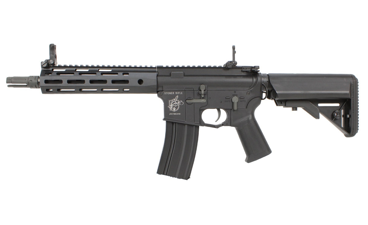 S&T M4 URX4 M-LOK 9.5” Challenger Line G3 AEG BK (MALON engraved) – S&T ...