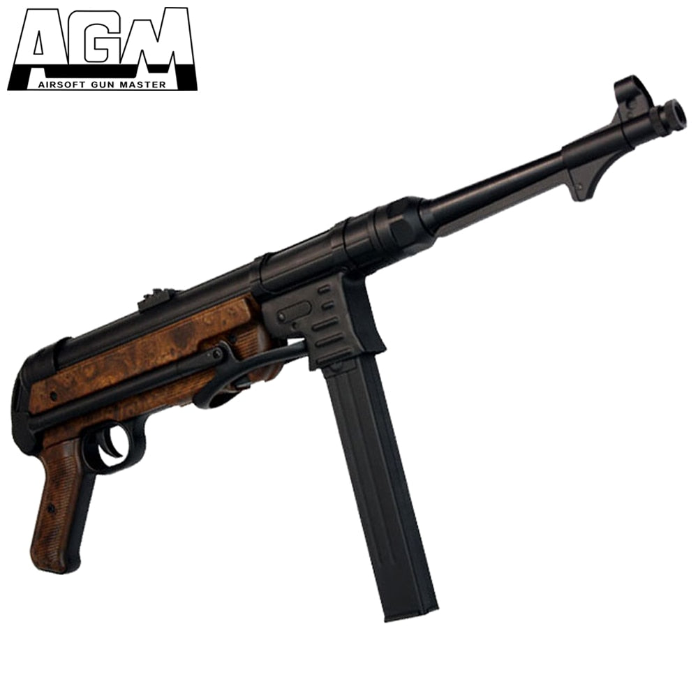 AGM MP40 SMG AEG (Wood Like Plastic) – S&T Armament (Smart Team)