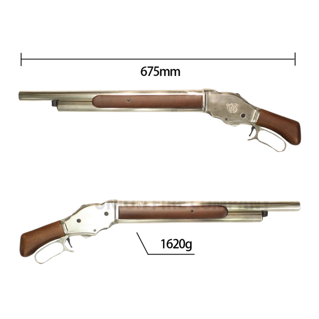 S&T Winchester M1887 Sawed-off Gas Shotgun Real Wood Silver – S&T ...