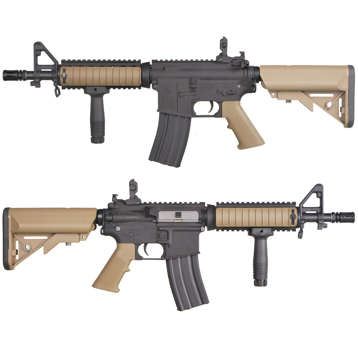 S&T M4 CQB-R Full Metal G3 AEG DE Deluxe Edition (No Marking) – S&T ...