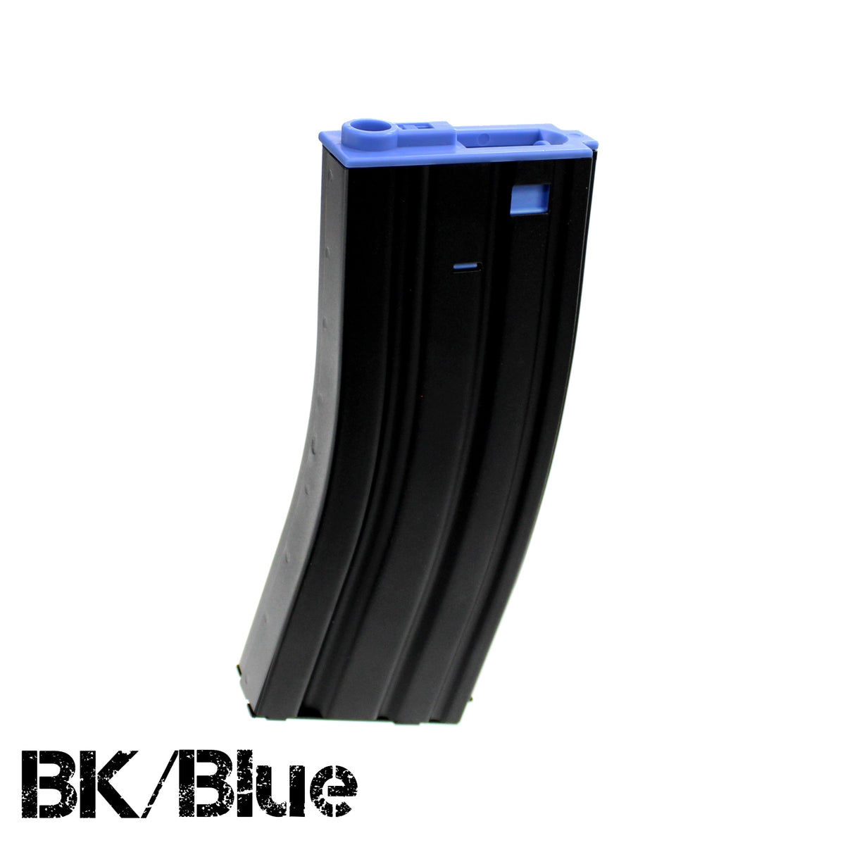 S&T M4 Metal Hi-Cap 300 Rds AEG Magazine Black & Blue Top – S&T ...