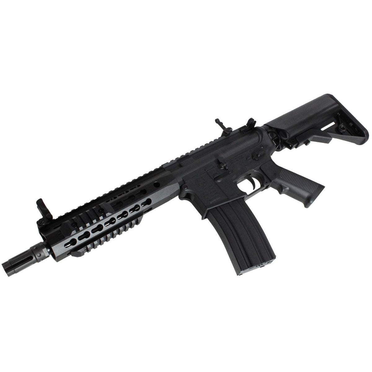 S&T M4 URX4 KM 8" Challenger Line G3 AEG BK (COLT engraved) – S&T ...