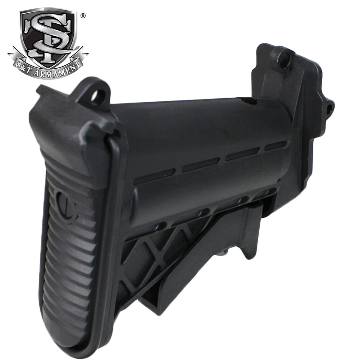 S&T M249 Improved Collapsible Butt Stock for M249/Mk46 Series Airsoft ...
