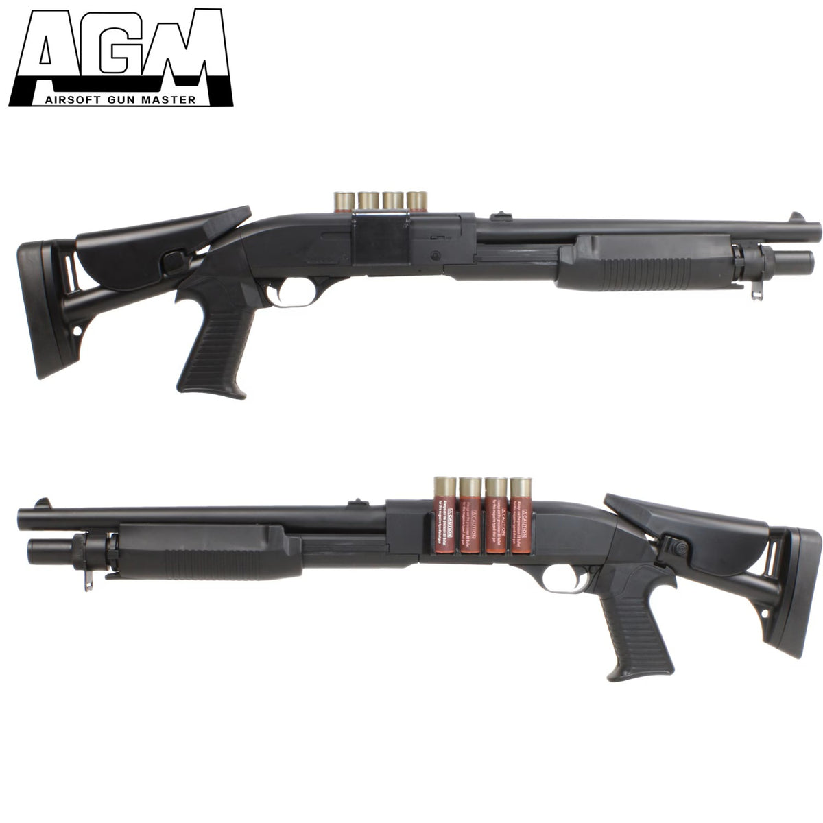 AGM Benelli M3 Short Retractable Stock Air Cocking Shotgun – S&T ...