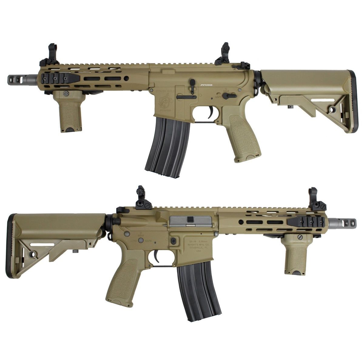 S&T M4 URX4 8.5" M-LOK Full Metal G3 AEG TAN Deluxe Edition – S&T ...
