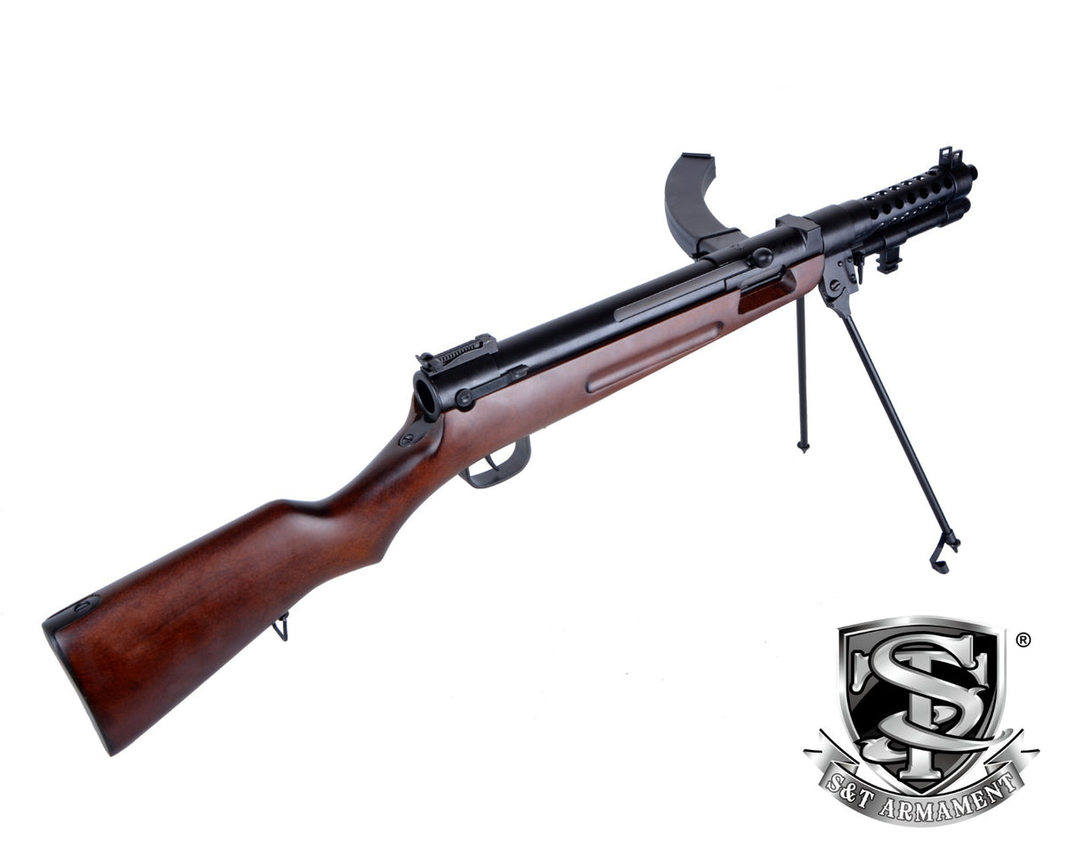 S&T Type100(3B) SMG Full Metal AEG Real Wood – S&T Armament (Smart Team)