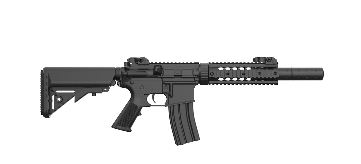 S&T M4 CQB FF RAS 7" SD Challenger Line G3 AEG – S&T Armament (Smart Team)
